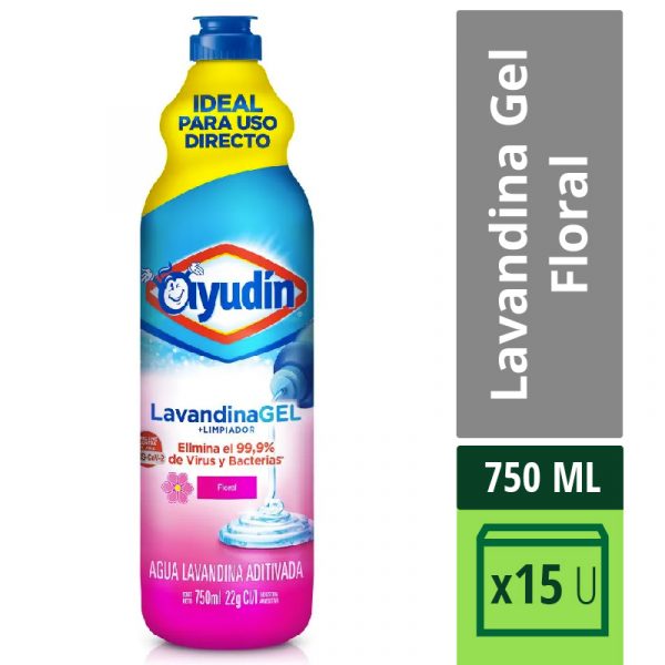 Lavandina En Gel Ayudín Floral X 700 Ml - Mayorista El Cóndor
