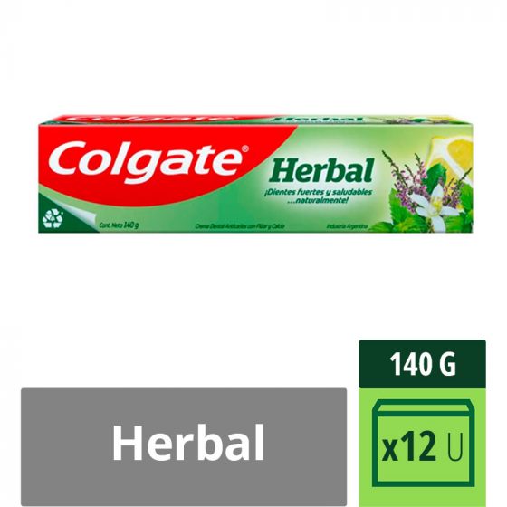 Crema Dental Colgate Herbal X 140 G - Mayorista El Cóndor