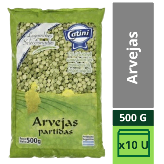 Arvejas Partidas Catini X 500 G - Mayorista El Cóndor