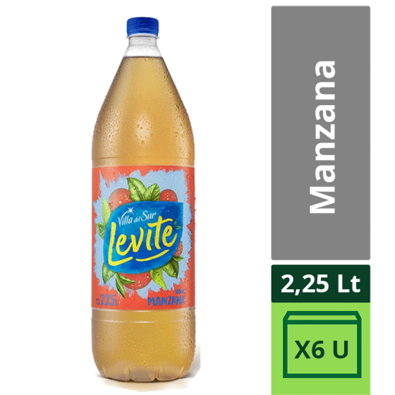 Agua Levite Manzana X 2.25 Lt - Mayorista El Cóndor
