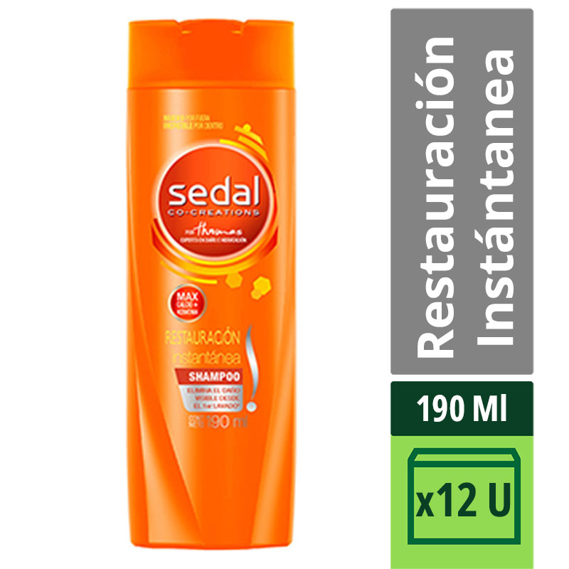 Shampoo Sedal Restauración Instantánea X 190 Ml - Mayorista El Cóndor