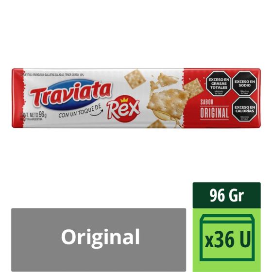 Galletitas Traviata Rex X 96 Gr - Mayorista El Cóndor