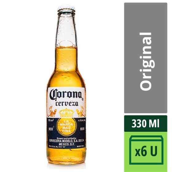 Cerveza Corona Original Porrón X 330 Ml - Mayorista El Cóndor