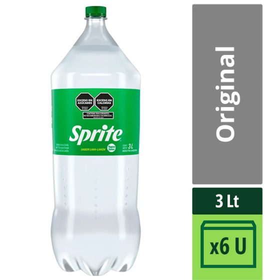 Gaseosa Sprite X 3 Lt - Mayorista El Cóndor