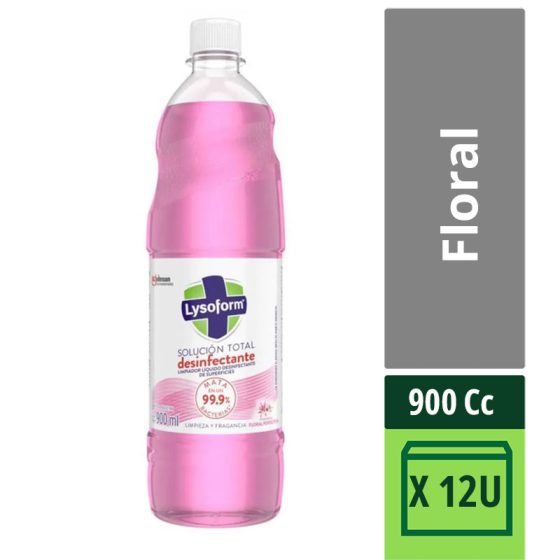 Limpiador Desinfectante Lysoform Floral X 900 Cc - Mayorista El Cóndor