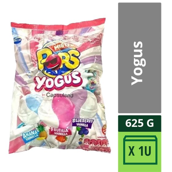Chupetín Mister Pops Arcor Yogus X 625 G - Mayorista El Cóndor