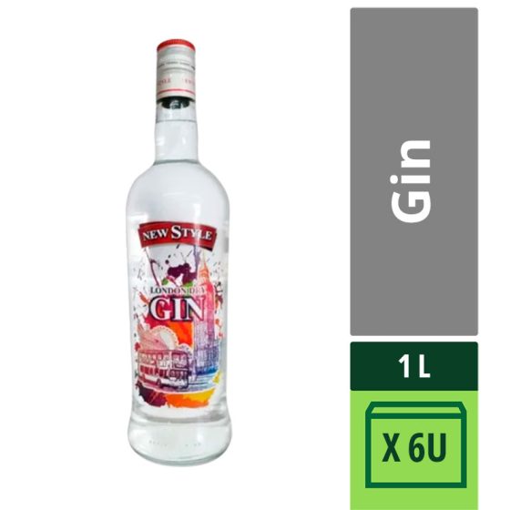 Gin New Style X 1 Lt - Mayorista El Cóndor