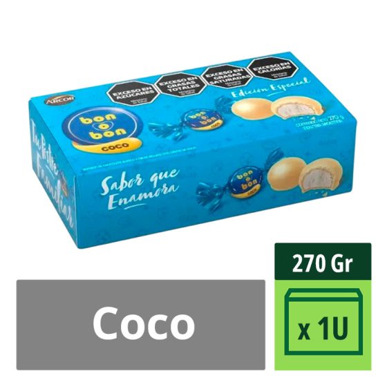Bombones Bon O Bon Coco X 270 Gr - Mayorista El Cóndor